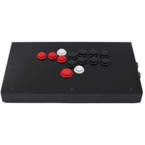 TruBoost FightBox F8-PS All Buttons Arcade Joystick Game Controller For PS4/PS3/PC Sanwa OBSF-24 30 Leverless-Style