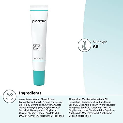 Proactiv Post Acne Scar Gel for Face with Antioxidants and vitamin E, Skin Smoothing Moisturizing - 1 oz.