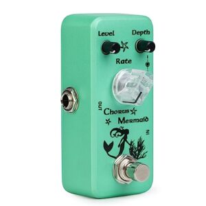 Movall MP-309 Mermaid Chorus Guitar Effect Pedal with True Bypass