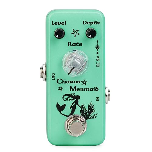 Movall MP-309 Mermaid Chorus Guitar Effect Pedal with True Bypass