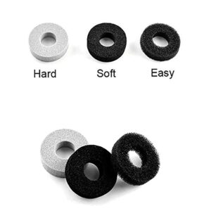 1 Pair Thumbstick Assist Assistant Ring Replacement for PS5 Xbox One Switch Pro PS4 Sponge Auxiliary Ring Analog Stick Aim (Soft)