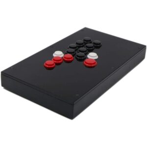 TruBoost FightBox F8-PS All Buttons Arcade Joystick Game Controller For PS4/PS3/PC Sanwa OBSF-24 30 Leverless-Style