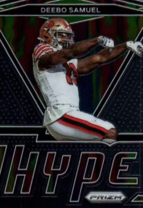 football nfl 2020 prizm hype #10 deebo samuel nm-mt 49ers