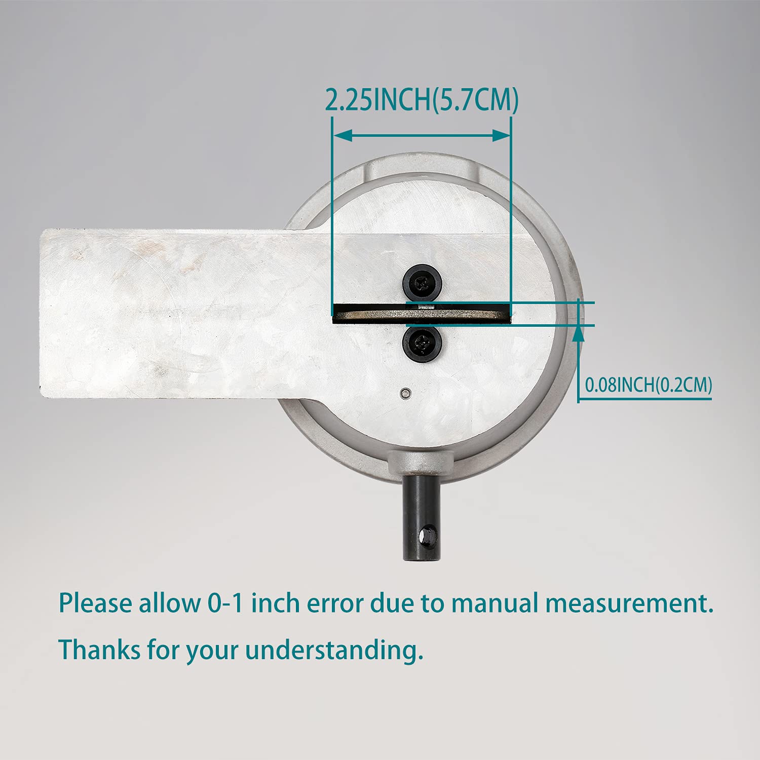 HQPASFY Precision Piston Ring End Gap Filer Tool with 140/170 Grit Grinding Wheel Replaces# 80514