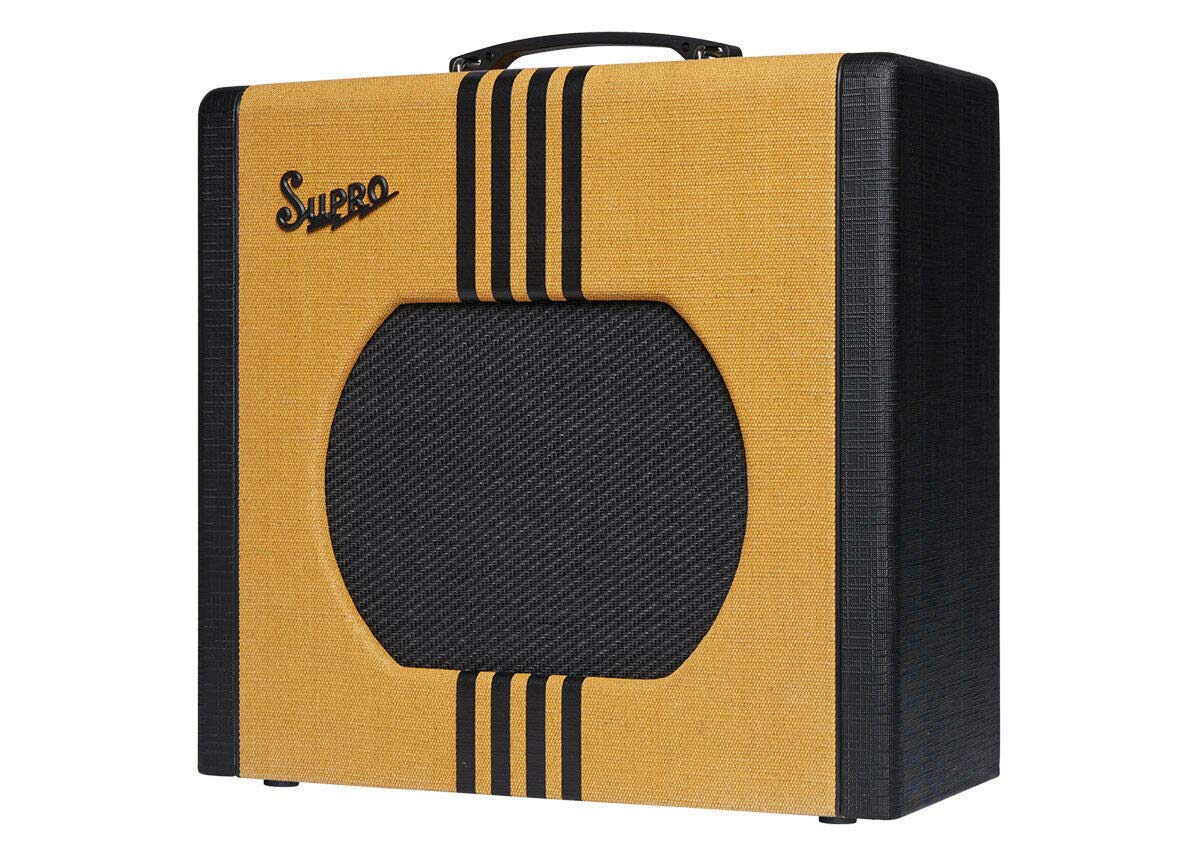 Supro 1822RTB Delta King 12 15W Tube Guitar Combo Amp (Tweed and Black)