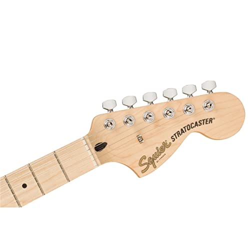 Squier Affinity Series Stratocaster Electric Guitar, with 2-Year Warranty, Lake Placid Blue, Maple Fingerboard