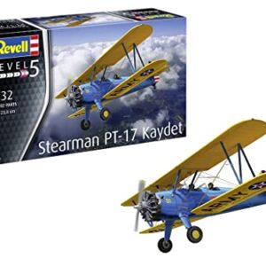 Revell 03837, Stearman PT-17 Kaydet. 1:32 Scale Plastic Model Kit