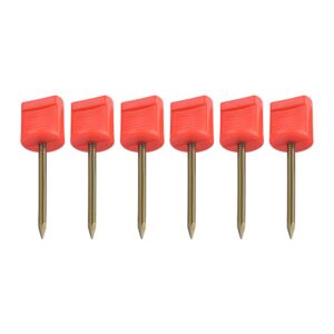 sharrow 12/24 pack target face pins for holding target face/paper on eva foam or grass target accessories archery (24 pack)