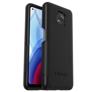 otterbox moto g power 2021 commuter series lite case - black, slim & tough, pocket-friendly, with open access to ports and speakers (no port covers),