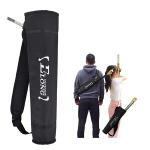 elong adjustable archery back arrow quiver holder - upgraded quiver arrows for compound recurve bow and hunting target practicing youth and adults