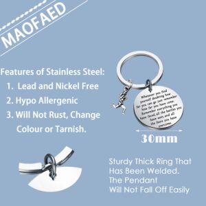 MAOFAED Running Gift Runner Gift Runner Keychain Running Keychain Fitness Gift Athlete Gift Marathon Runner Gift