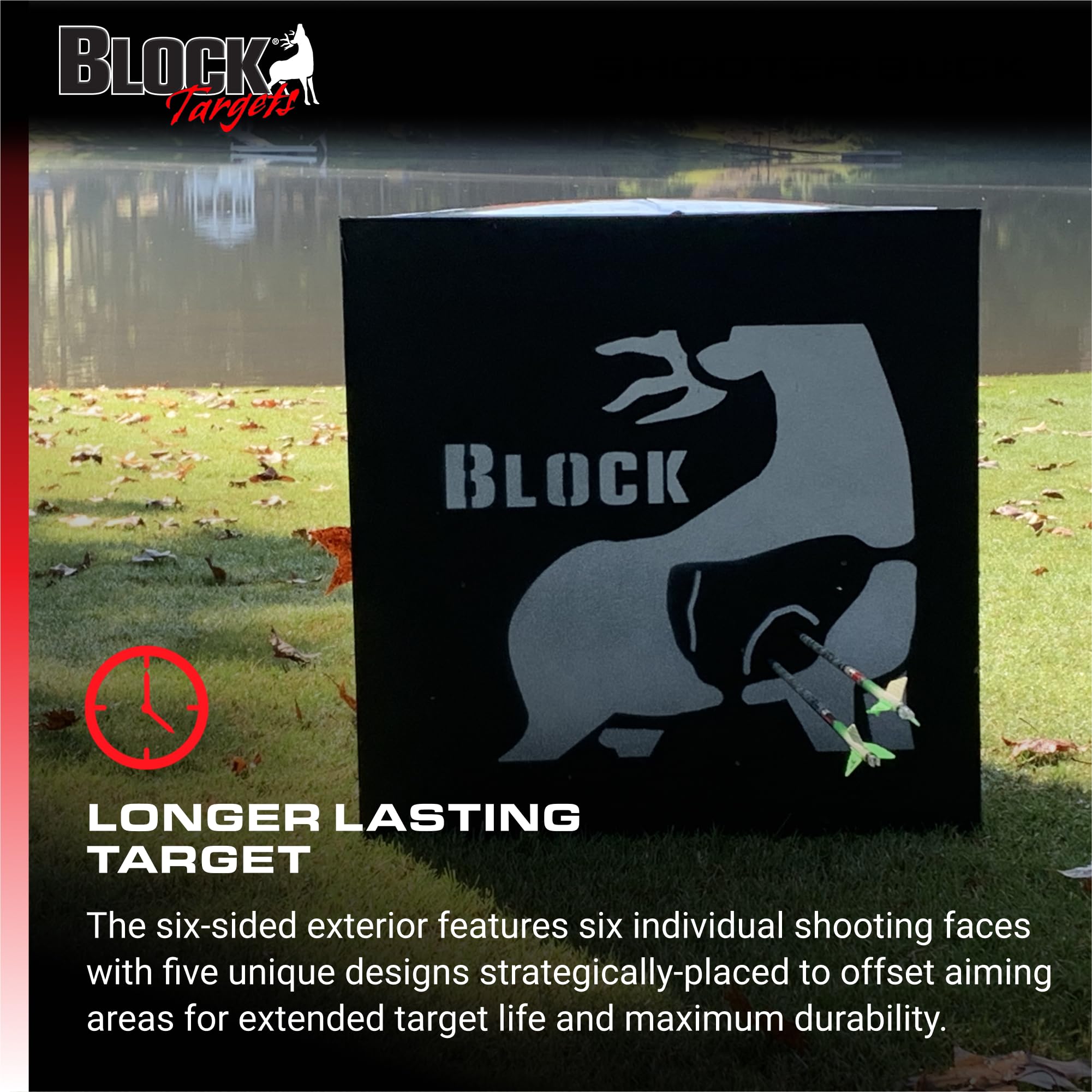 Field Logic Block Infinity 22" Archery Hunting Target