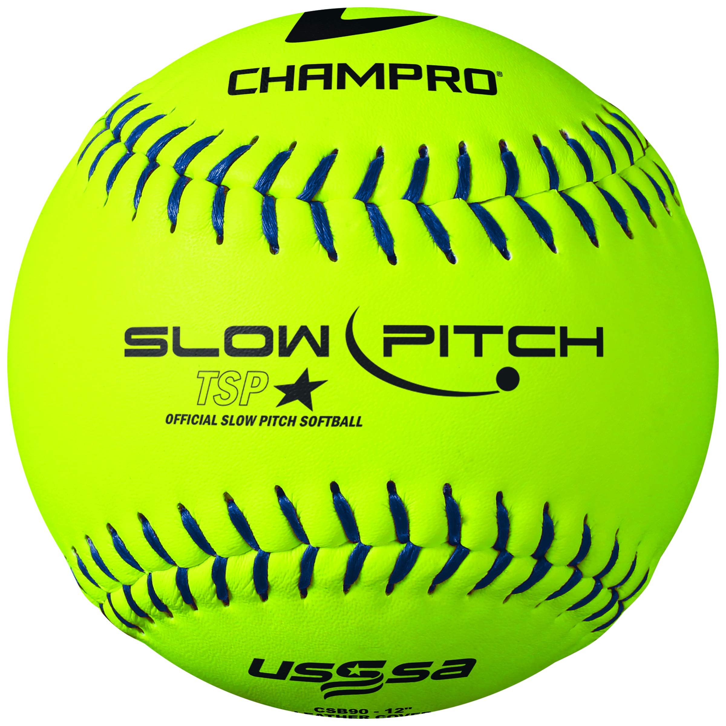 Champro USSSA 11" Tournament Softballs with Durahide Cover and .44 COR, 12 Pack