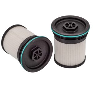 doc's diesel grand cherokee 3.0l diesel fuel filter 2014-2020 | set of 2, 2 needed for change | replaces 04726067aa, xf10307 | oem grade fuel filter