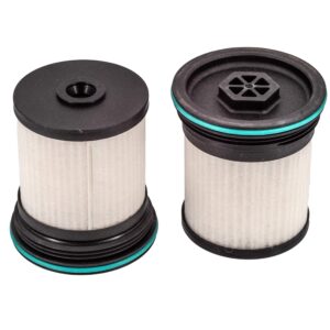 DOC'S DIESEL Grand Cherokee 3.0L Diesel Fuel Filter 2014-2020 | Set of 2, 2 needed for change | Replaces 04726067AA, XF10307 | OEM Grade Fuel Filter