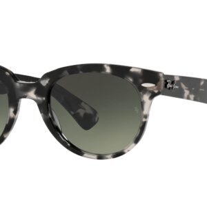 Ray-Ban RB2199 Orion Square Sunglasses, Grey Havana/Grey Gradient Dark Grey, 52 mm