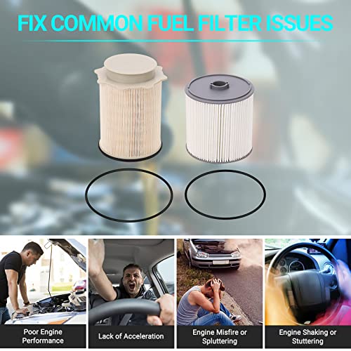 6.7L Cummins Fuel Filter Water Separetor Kit for 2019 2020 2021 2022 2023 2024 Dodge Ram 2500 3500 4500 5500 - Replace 68157291AA 68436631AA - Fuel Filter 6.7 Cummins Diesel