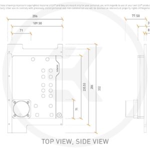 EK Water Blocks EK-Quantum Reflection PC-O11D Mini D5 PWM D-RGB - Acryl