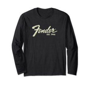 fender classic fender est. 1946 long sleeve t-shirt