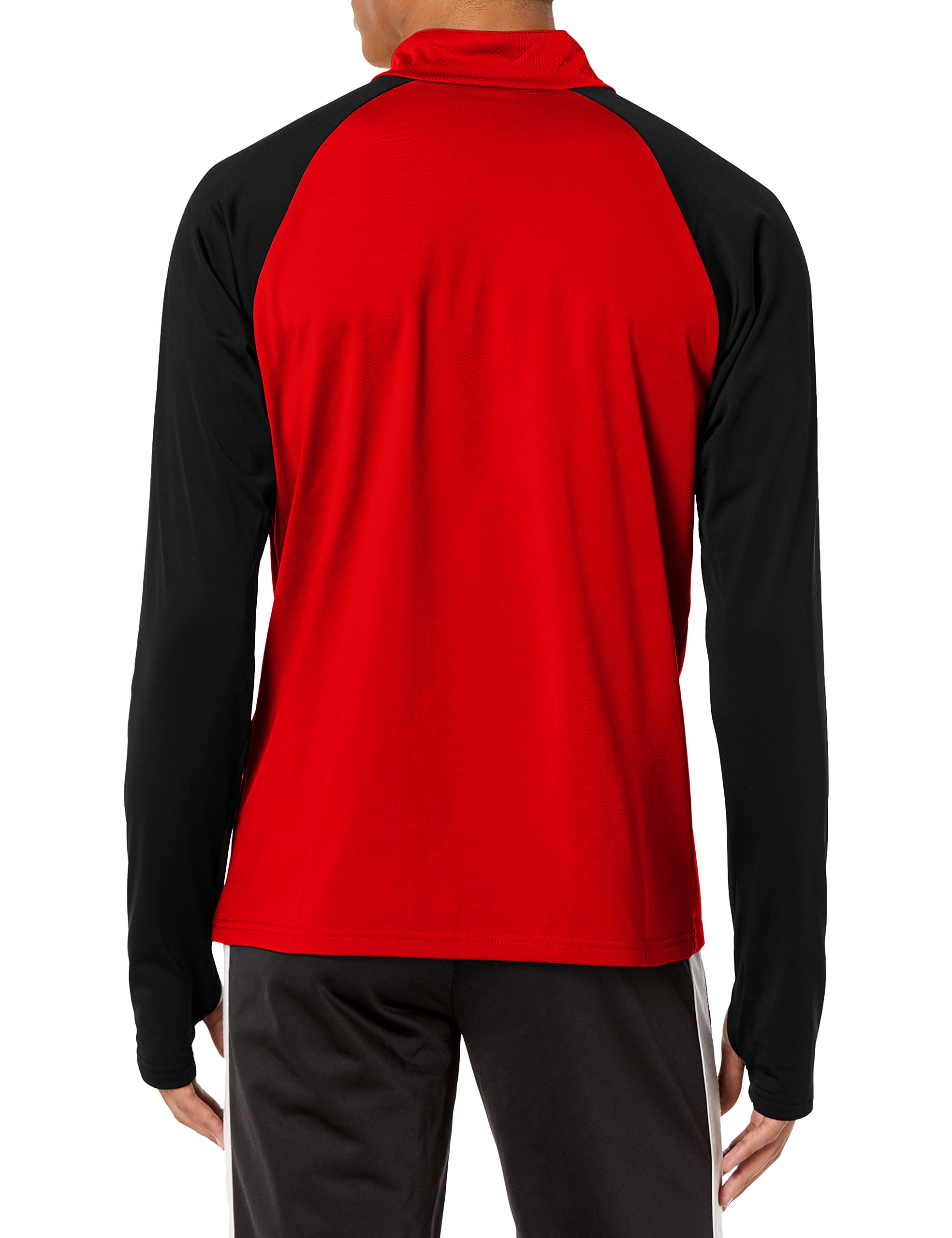 PUMA Mens 1/4 TeamLIGA 1 4 Zip Top, Red/Black, X-Large US