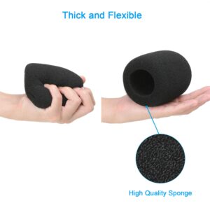 Wave 3 Pop Filter - Professional Mic Windscreen Foam Cover Compatible with Elgato Wave USB Condenser Microphone to Reduce Pops and Hisses by SUNMON