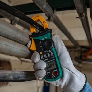 KPS-PA430 Digital Mini Clamp Meter AC/DC Current 400A, AC/CD Voltage 600V, Resistance, Capacity, Duty Cycle 4000 Counts