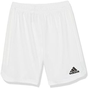 adidas kids' condivo 22 match day shorts, white/white, large