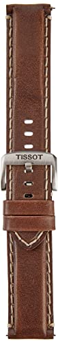 Tissot T852044980 22mm Lug Brown Leather Strap