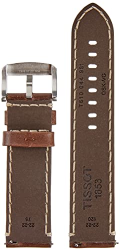 Tissot T852044980 22mm Lug Brown Leather Strap