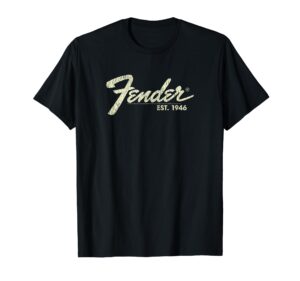 fender classic fender est. 1946 short sleeve t-shirt