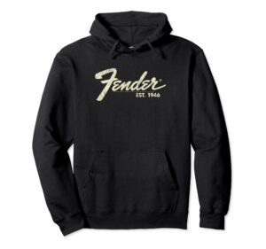 fender classic fender est. 1946 pullover hoodie