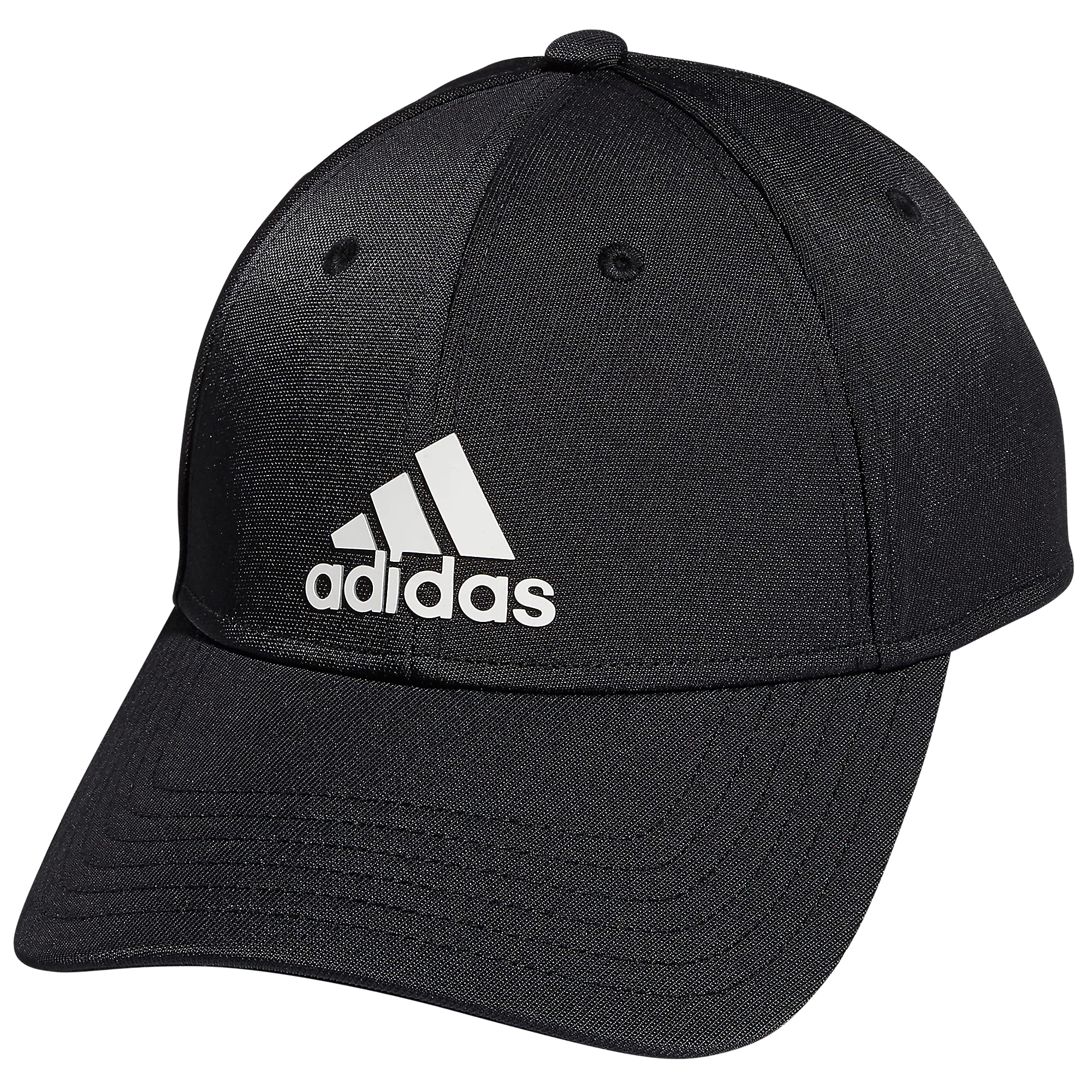 adidas Unisex Kids-Boy's/Girl's Relaxed Adjustable Fit Cap, Black/White/Grey, One Size