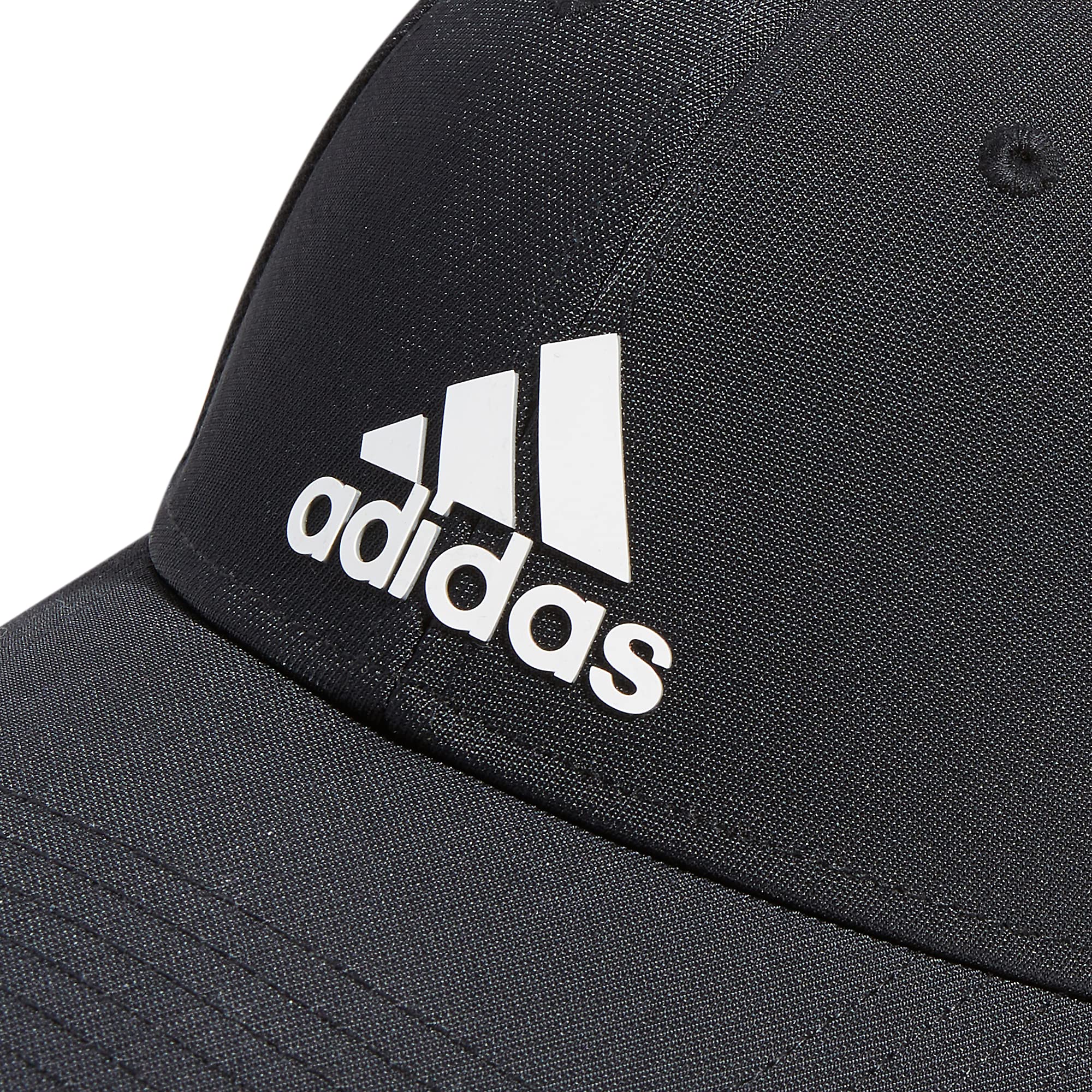 adidas Unisex Kids-Boy's/Girl's Relaxed Adjustable Fit Cap, Black/White/Grey, One Size