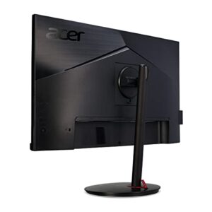 Acer Nitro XV282K KVbmiipruzx 28" UHD (3840 x 2160) Agile-Splendor IPS Gaming Monitor | AMD FreeSync Premium | 144Hz | 1ms | TUV/Eyesafe | 1 Display Port 1.2, 2 HDMI 2.1 & 4 USB Ports,Black