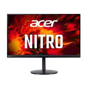 acer nitro xv282k kvbmiipruzx 28" uhd (3840 x 2160) agile-splendor ips gaming monitor | amd freesync premium | 144hz | 1ms | tuv/eyesafe | 1 display port 1.2, 2 hdmi 2.1 & 4 usb ports,black