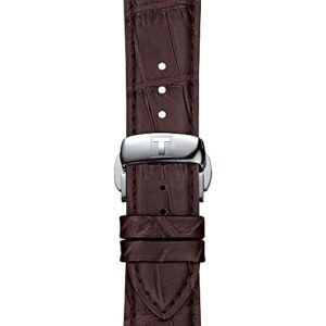 Tissot T852045399 21mm Lug Brown Leather Strap