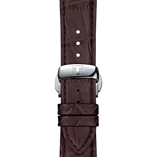 Tissot T852045399 21mm Lug Brown Leather Strap