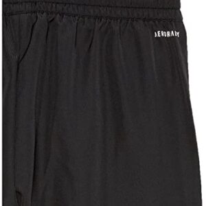 adidas Boys' Club Tennis Shorts, Black/White, Medium