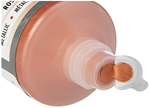 Sizzix Effectz Creamy Metallic Acrylic Paint Rose Gold 60ml, 664562