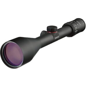 simmons 8 point 4-12x40 black riflescope with truplex reticle and rings included s8p41240