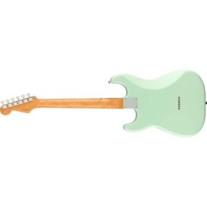 Fender Noventa Stratocaster Electric Guitar, Surf Green, Maple Fingerboard