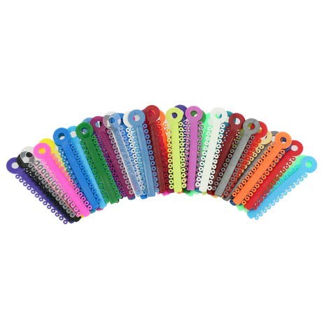 DDM International Ligature Ties Assorted Colors, 26 Ties/Strip, 1040/Pk. Excellent