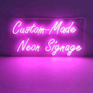 Jadetoad Customizable Neon Sign for Wedding Party Backdrop Photo Shoot Prop Home Decor, Customized Led Light Sign- Create Memorable Moments with Personalized Illumination, Unique Gift! (45”)