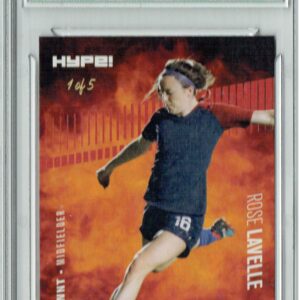 Rose Lavelle 2019 HYPE #23 Red SSP, 1 of 5 Made Rookie Card PGI 10 USWNT USA