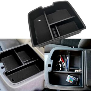 evtime fit for center console organizer tray 2007-2014 gmc sierra chevy silverado tahoe yukon suburban - gm vehicles accessories replaces 19166288