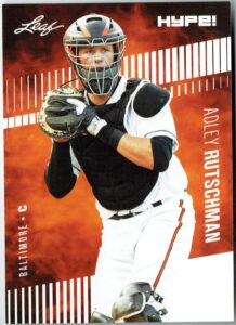 adley rutschman 2019 leaf hype! #24 just 5000 made 25 card lot baltimore orioles