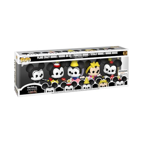 Funko Pop! Disney: Minnie Mouse 5 Pack, Amazon Exclusive