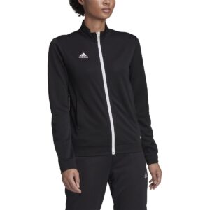 adidas women's entrada 22 track jacket, black, xx-large