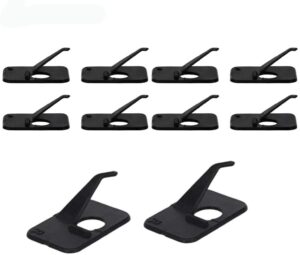 10pcs black plastic arrow rest archery rh recurve bow arrow rest hunting shooting targeting accessory right hand