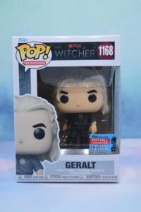 funko pop pop! tv: the witcher - geralt, festival of fun, amazon exclusive multicolor 58624